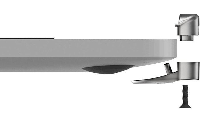 The Ledge - Exclusive Security Lock slot Surface tablets Pro / Go