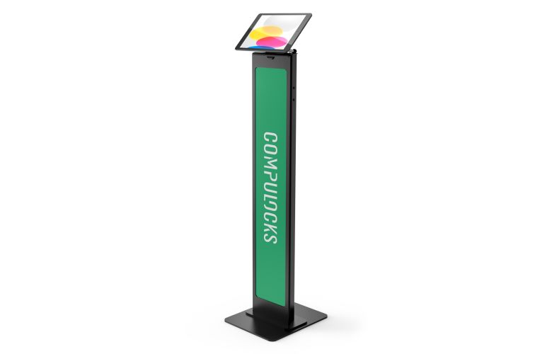 Magnetic Floor Stand with Brandable Panel - BrandMe Magnetix
