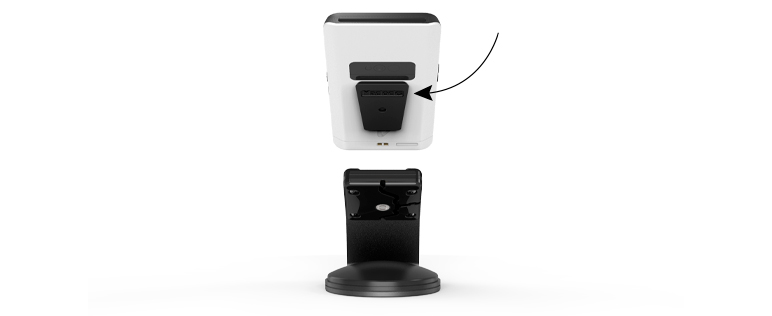 The SlideDock Stand EMV and Smartphone Lock